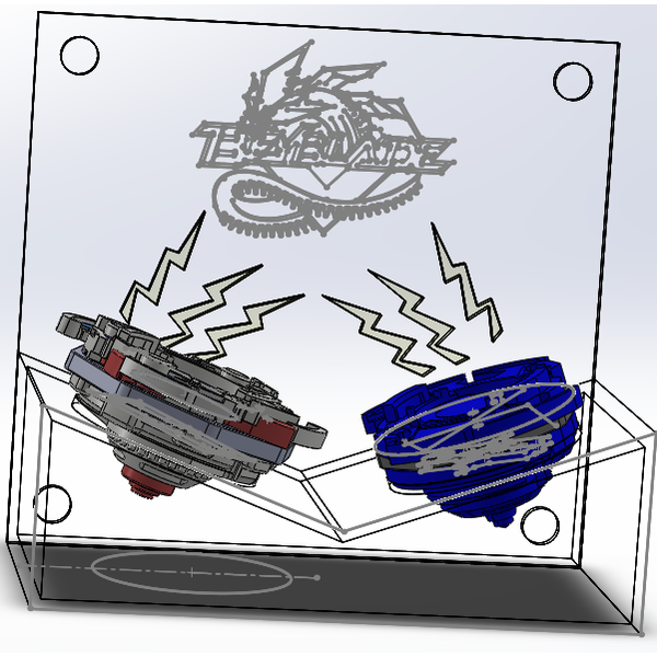 Custom Beyblade Display Stand – Jawas Junkyard