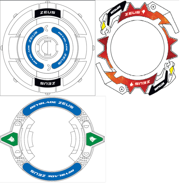Metal Zues Beyblade – Jawas Junkyard