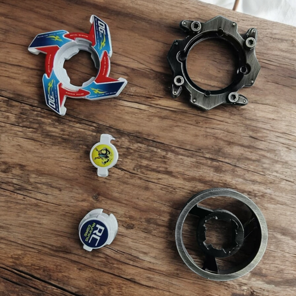 Custom Metal Dragoon MS HMS Beyblade – Jawas Junkyard